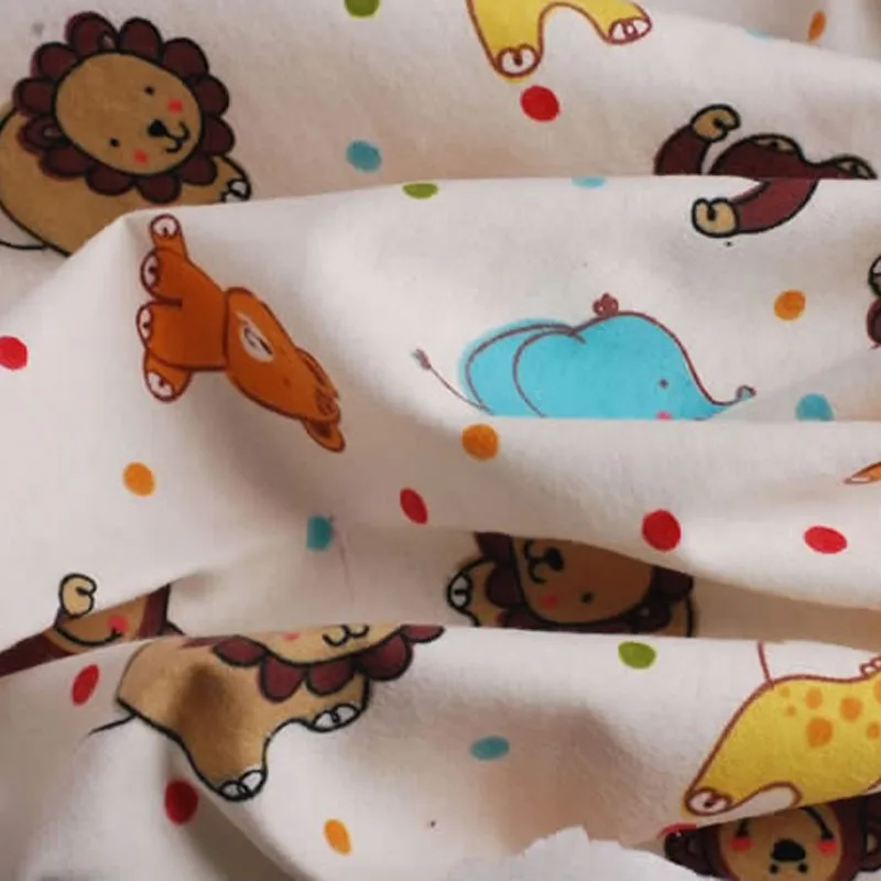 100% Cotton Fabric Baby/kid/children Clothing Flannel Fabric| Alibaba.com