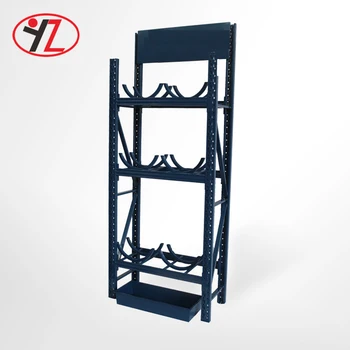 Drum Oil Display Rack/ Metal Drum Lubricant Oil Shelf For 20l - Buy Pop ...