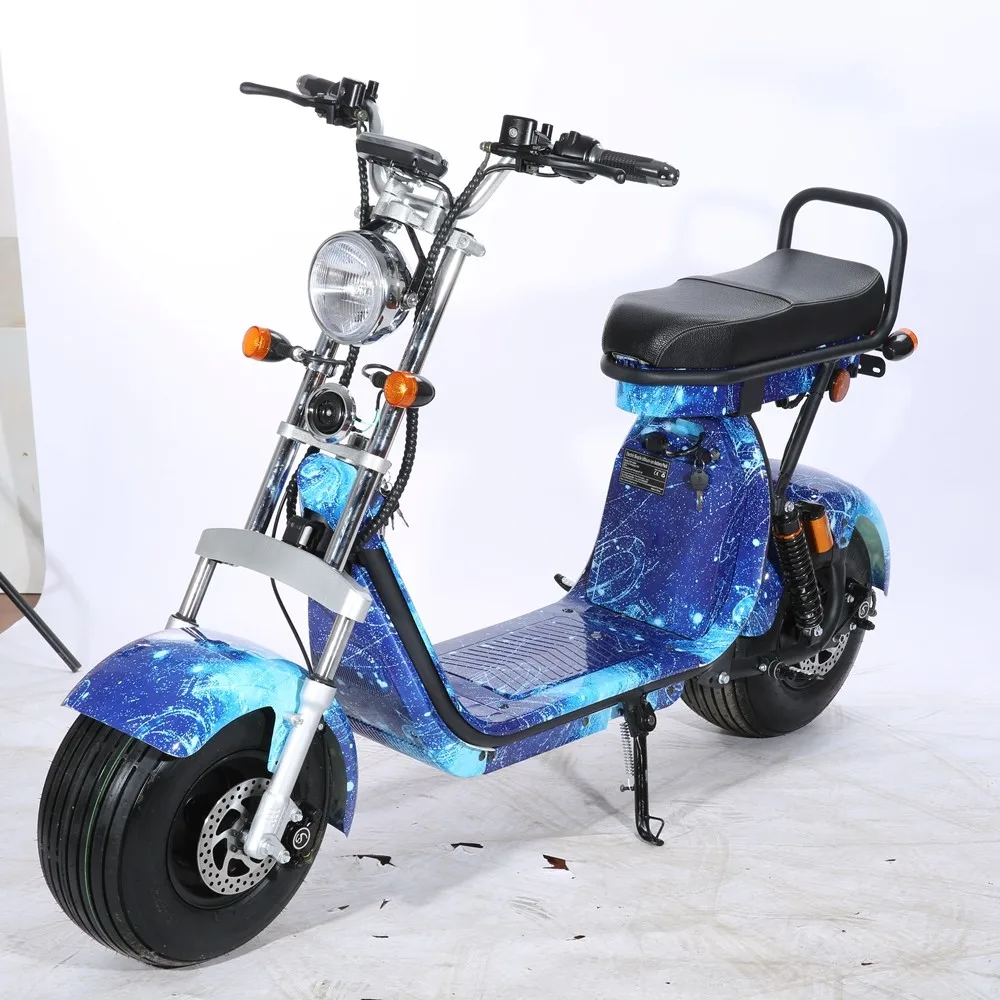 EEC/COC Approved City Coco Electric Scooter for Adults - 2 Wheel, 1500W ...