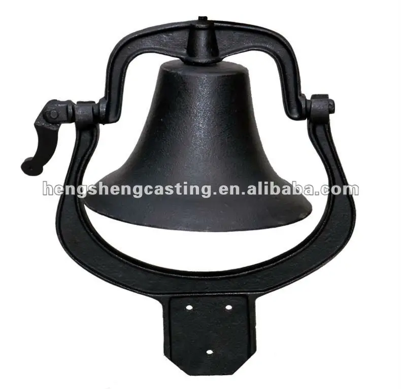 Antique Outdoor Big Cast Iron Bell - Wireless Doorbell