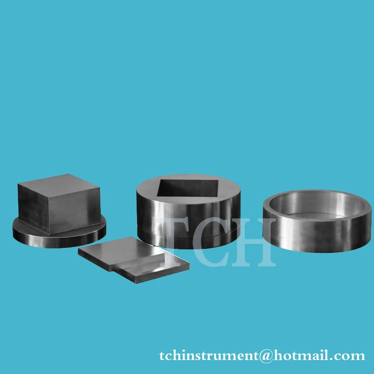 Rectangular Punch Powder Pellet Molds Pressing Die For Lab Hydraulic ...