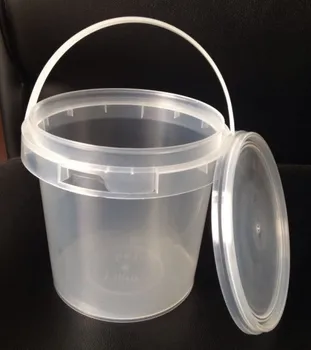 Bucket Type 1 L Transparent Plastic Honey Candy Cotton Candy With Lid ...