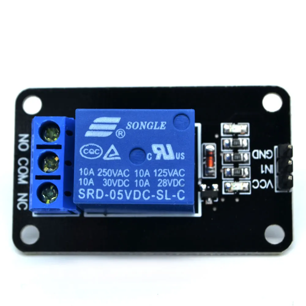 5V 1 Channel Relay Module with Optocoupler - Reliable Control