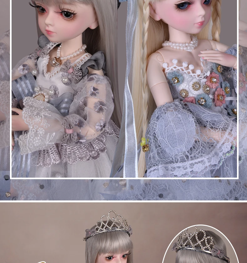 Dorisdoll 1/4 Bjd Doll45cm Kilig Bjd Doll 18 Ball Shape Joints Body ...