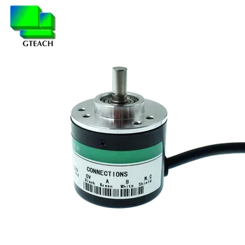 Npn Open Collector Encoder Diameter 38mm Shaft 6mm Type Incremental ...