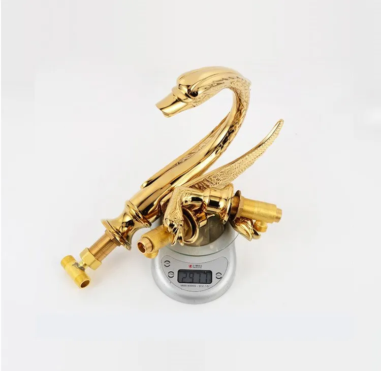 Fapully Luxury Animal Faucet - Gold Plated Swan Faucets