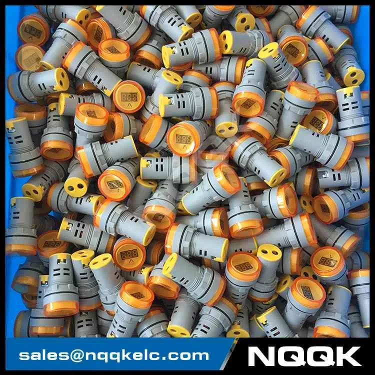 Mini Generator Ad16 22mm Indicator Light Digital 12v Led Voltmeter For ...