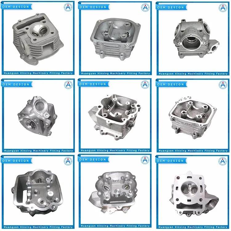 Oem Machinery Forged Aluminum Die Casting Motorcycle Cylinder Head ...
