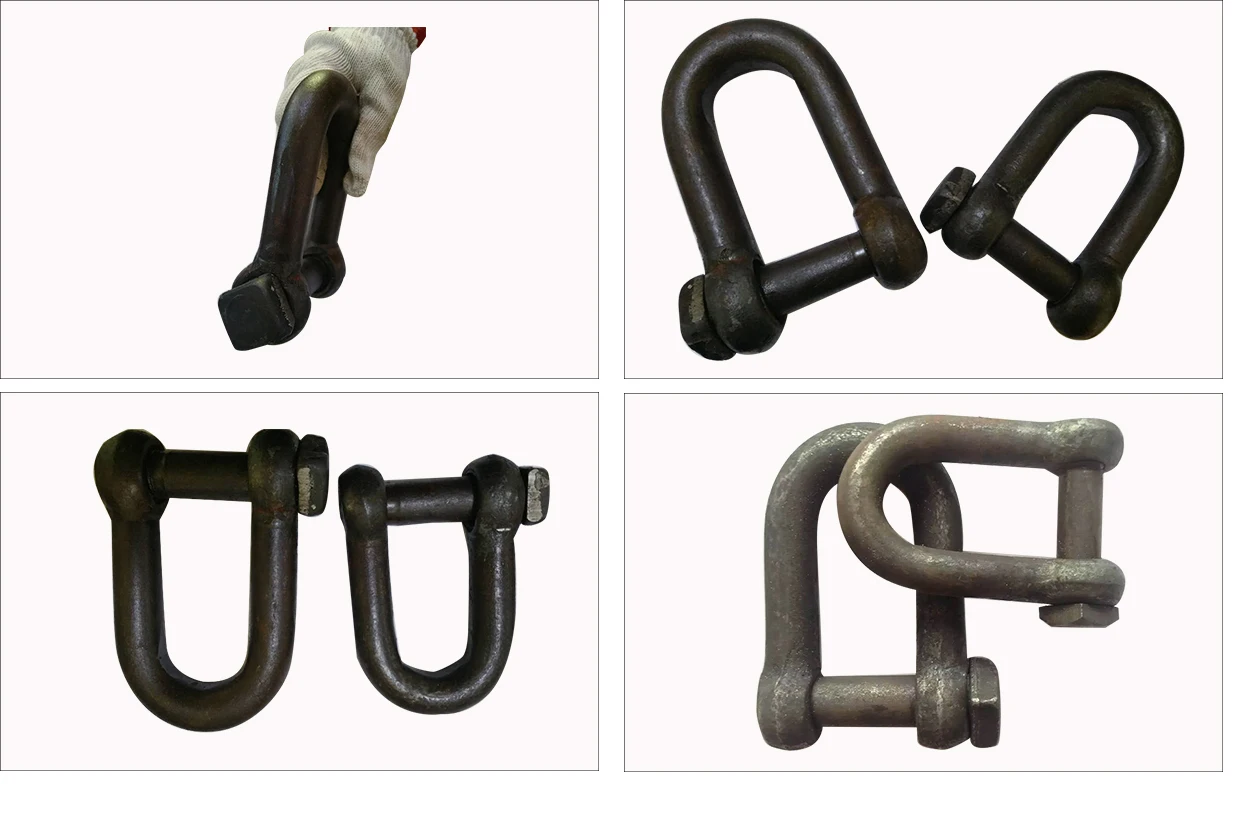 Black Shackle With Square Pin - Buy Shackle,Black Shackle,Shackle With ...