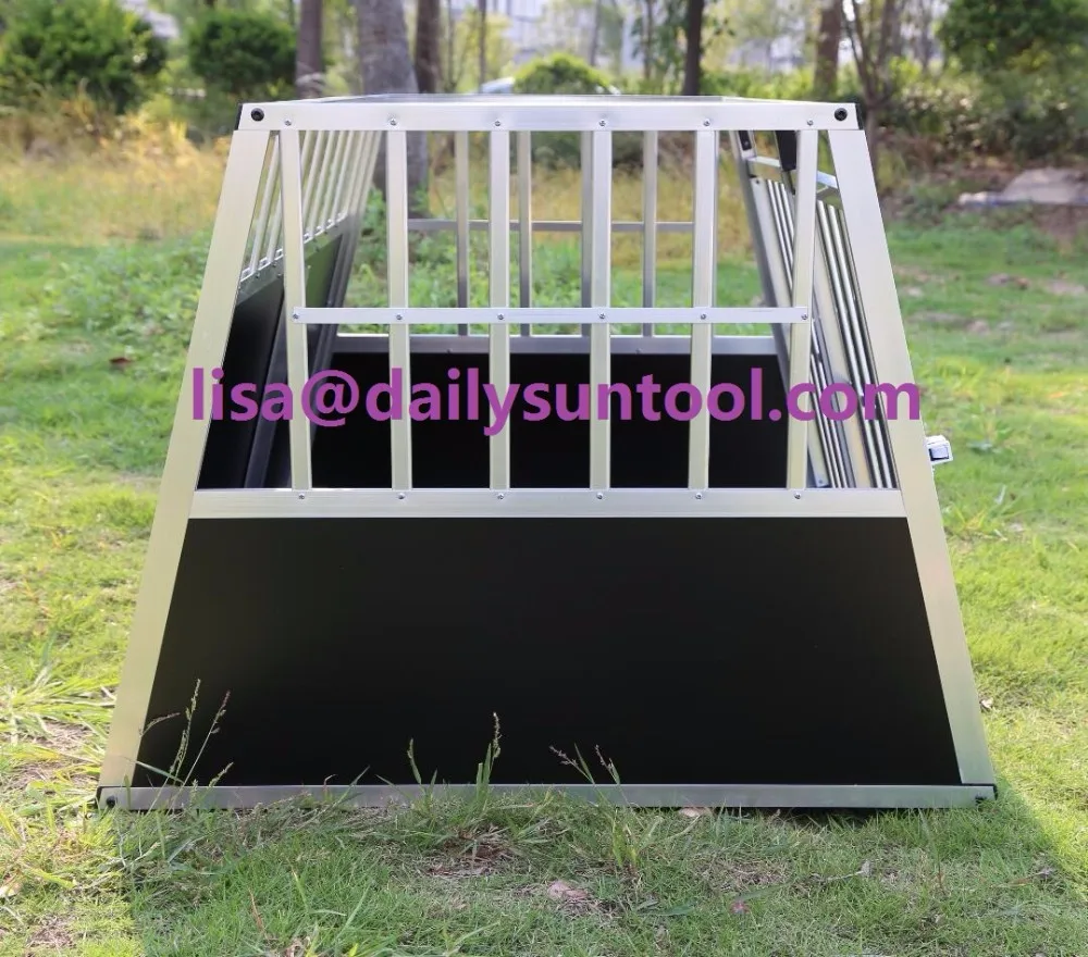 Aluminium Dog Cage - Durable & Portable Transport Carrier