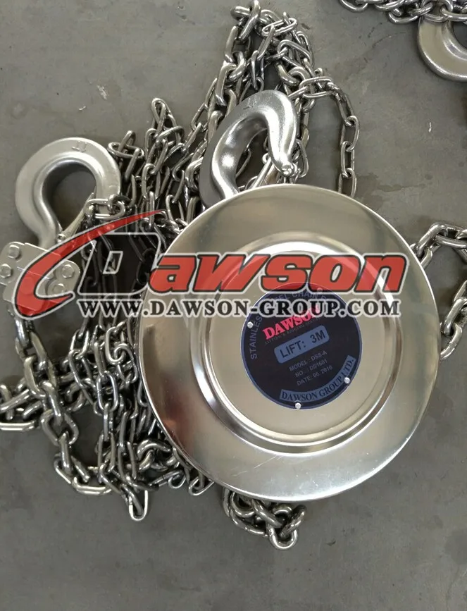 China Stainless Steel Chain Block - Heavy Duty Manual Hoist