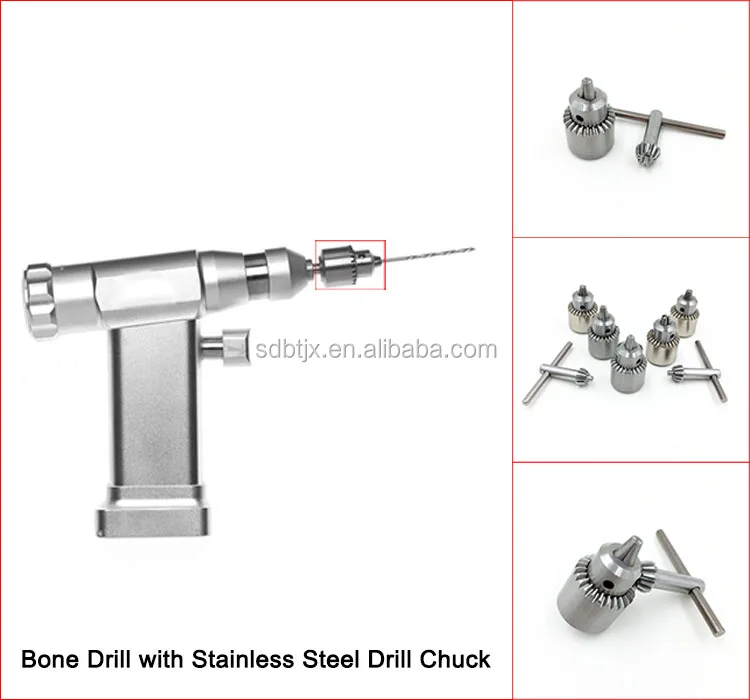 Three Jaw Stainless Steel Orthopedic Bone Drill Chuck - Buy Orthopedic ...