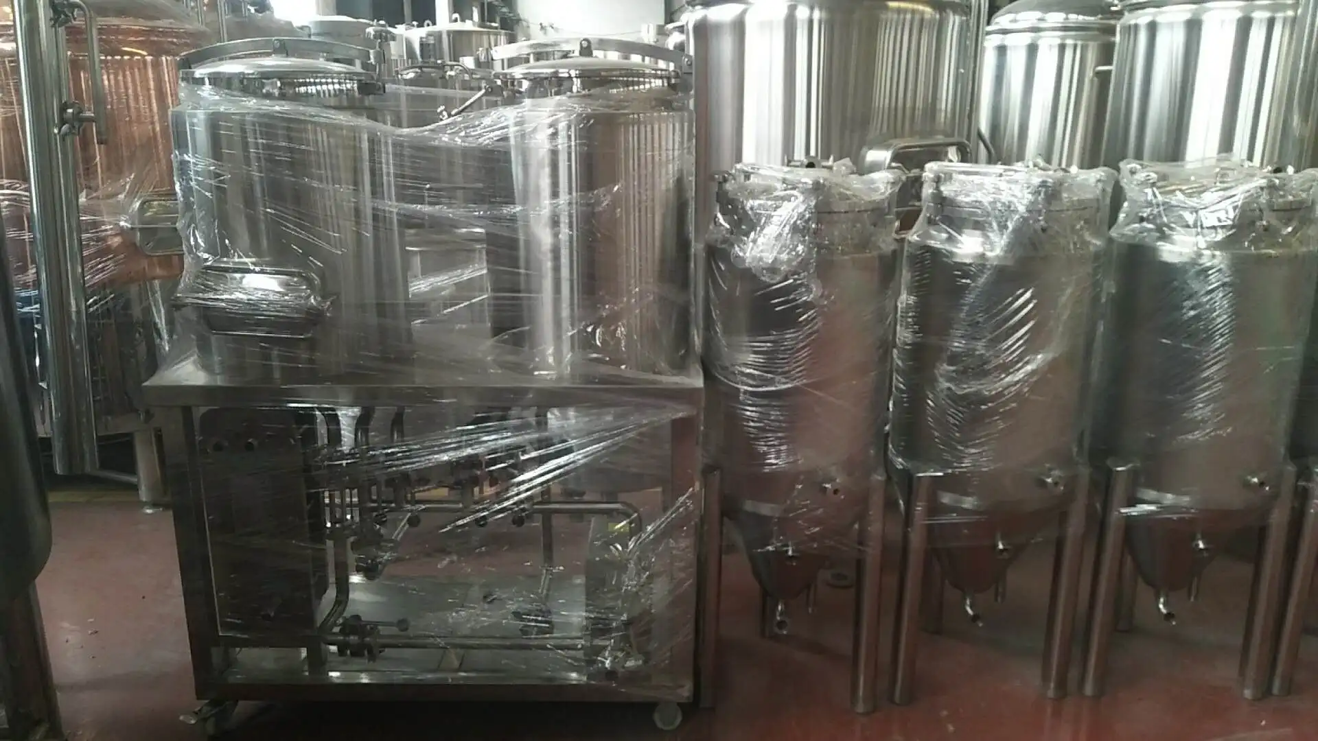 Copper 50l Homebrew Mini Brewery Mini Brewing Equipment - Buy Used Beer ...