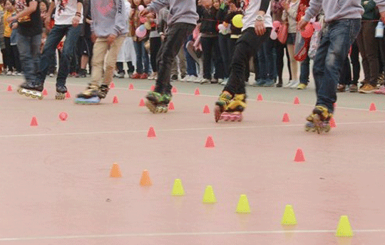 3 Inch Soft Pe Sports Training Cones Sports For Roller Skating - Buy ...