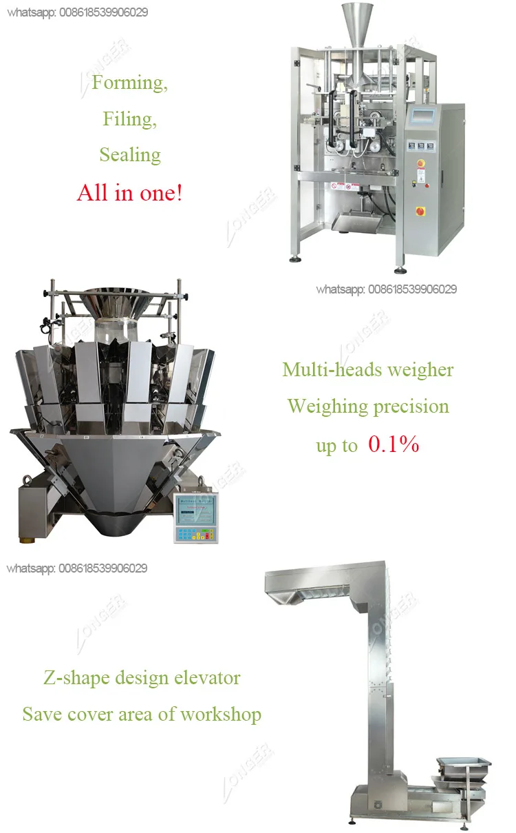 Efficient Banana Chips Packaging Machine - High Accuracy