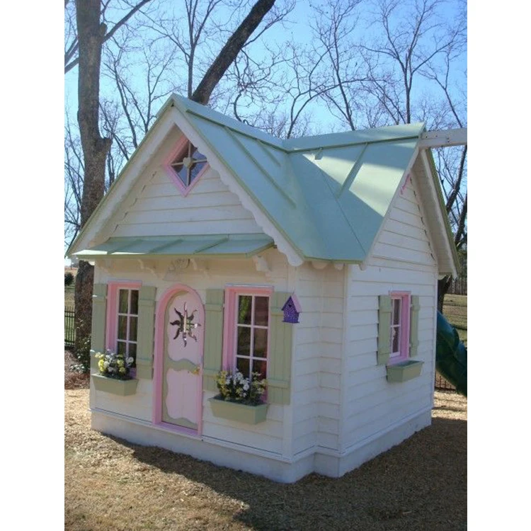 Outdoor Natural Wood Children Wooden Cottage Houses - Buy Cottage ...