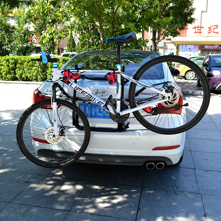 Steel Car Rear Mounted Bike Rack Bicycle Carrier For 3 Bikes - Buy Car ...