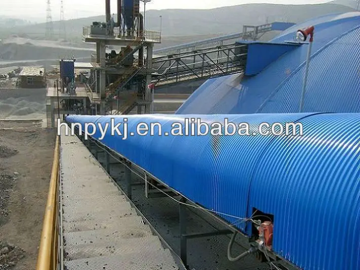 Stainless Steel Dust Cover For Belt Conveyor Used In Iron And Steel ...