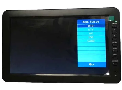 10 Inch Portable Dvb-t2 Tv With H.265,Portable Digital Tv,Dvb-t2 Hevc ...