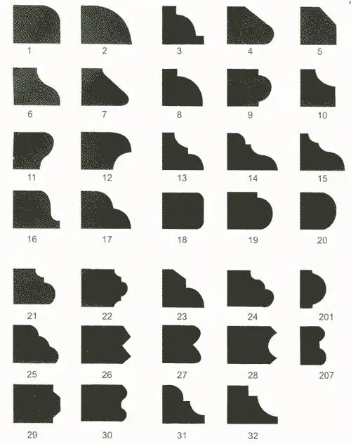 Vacuum Brazed Diamond Profile Wheel - Full Bull Nose Shape