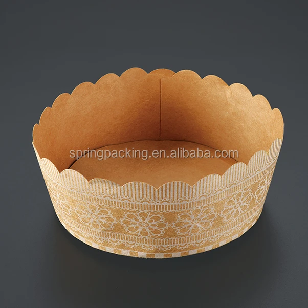 Rectangular 400*300*50mm Paper Board Cake Biscuit Baking Tray For Cake ...