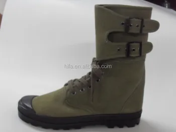 Military Canvas Combat Boots Army Green Ranger Boots - Buy Military ...