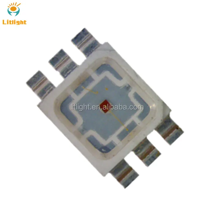 High Power RGB LED - 1.5W SMD 5074 Full Color PLCC-6