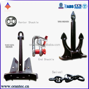 Navy Ship Anchors Sale Marine Anchor With Chain Shackle Swivel For Sale ...
