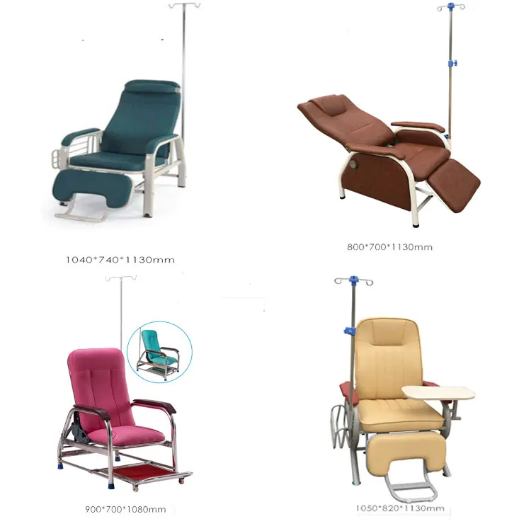 Hospital Medical Furniture Ward Used Fixed Transfusion Chair For ...