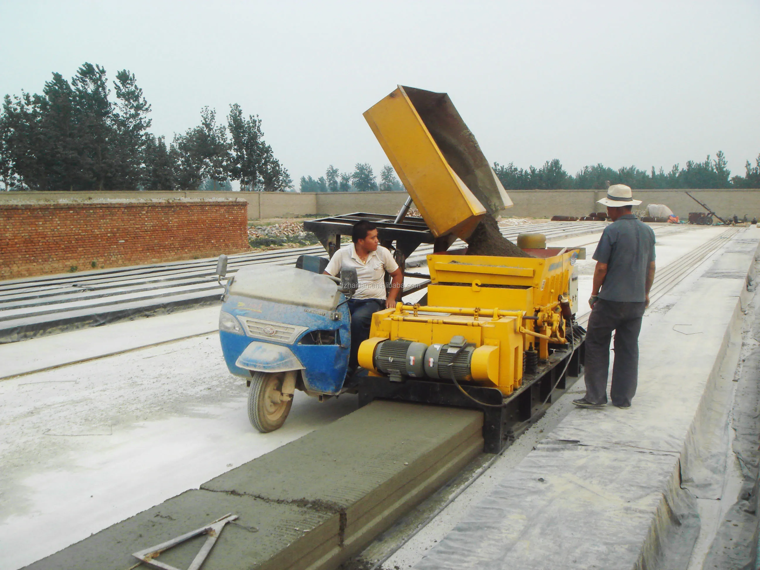Concrete Slab Machine/concret Slabs For Floor/prefabricated House ...
