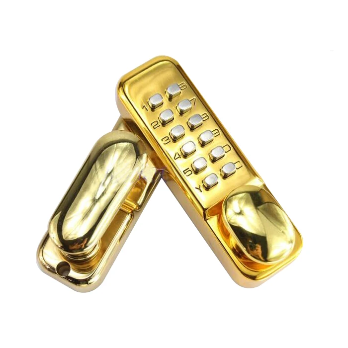 Mechanical Keyless Digital Pin Code Door Lock With Password Login - Buy ...