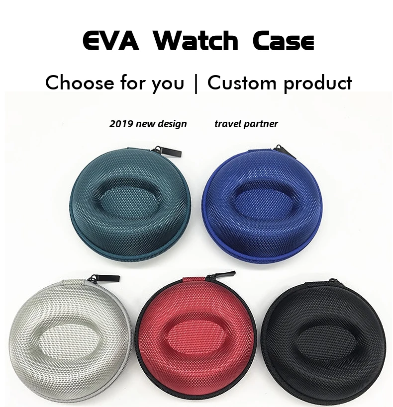 New Arrival Carrying Eva Watch Case With 2pcs 5mm Foam For Traveling ...