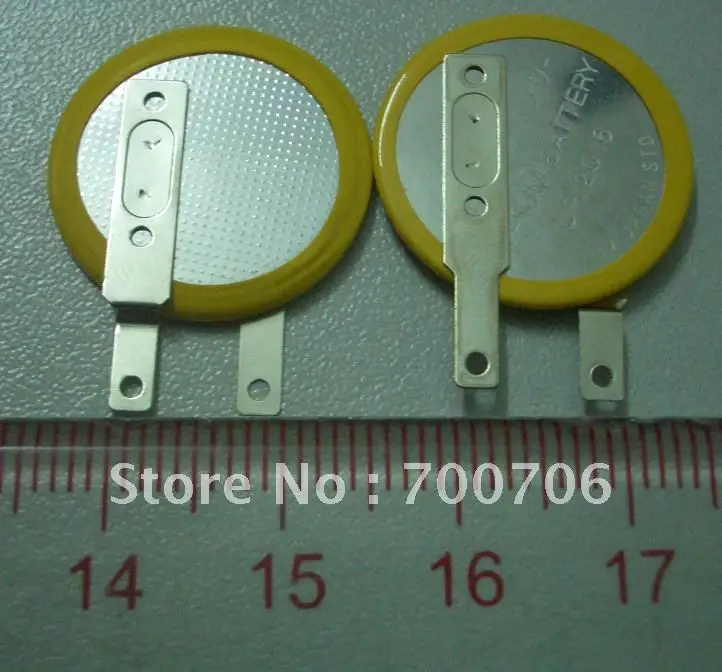 Cr2016 Li-ion Cells Lithium Battery 3v Cr1620 Cr2032 Cr2450 With Solder ...