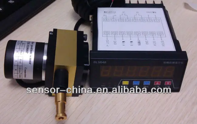 Displacement Sensor Digital Readout Dro 4~20ma For Control Or Alarm ...