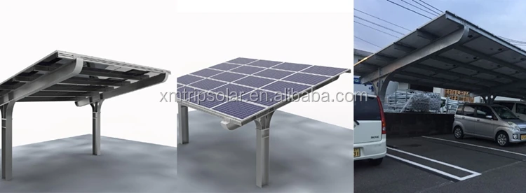 DIY Solar Carport Canopy - Durable Galvanized Steel Structure for ...