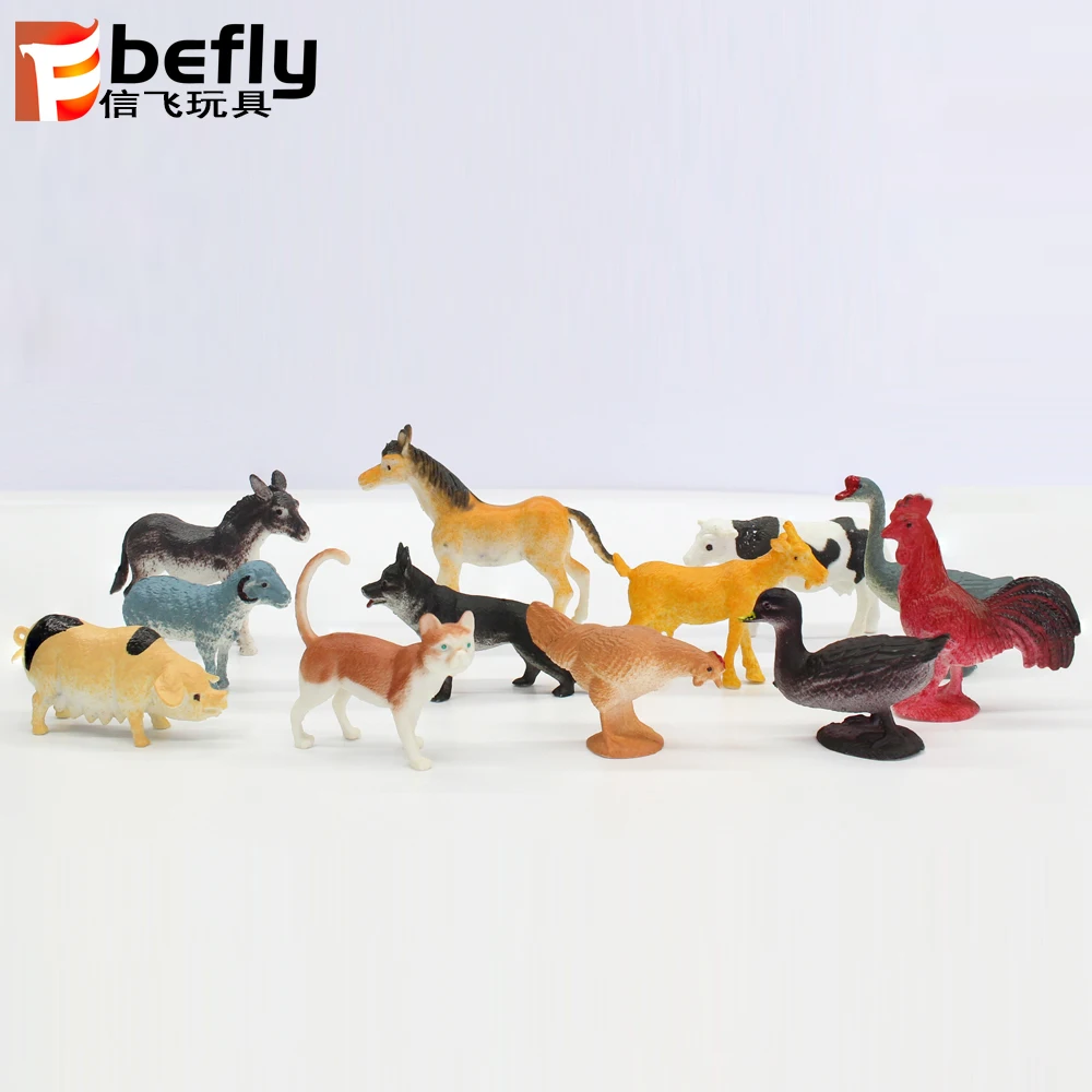 Eco Farm Model Set Plastic Toy With Pig Horse Figure - Buy Farm Model ...