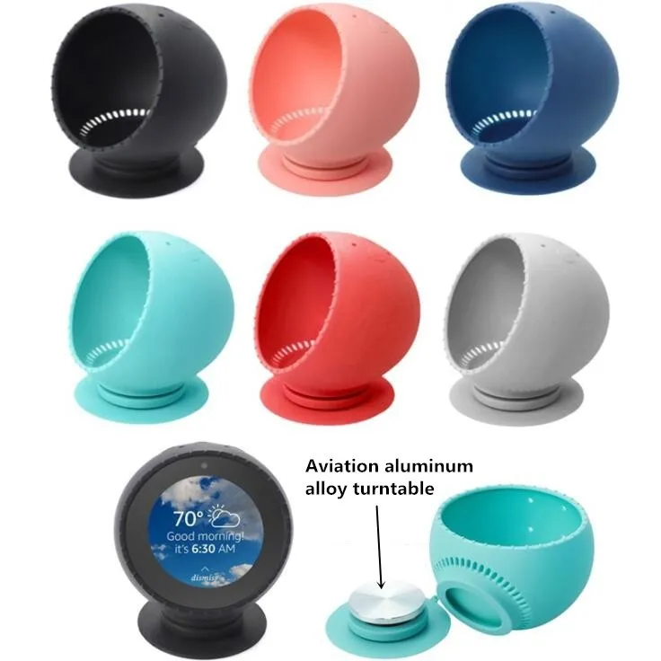 Amazon Echo Spot Case Silicone Protective Cover Protector For Echo Spot ...