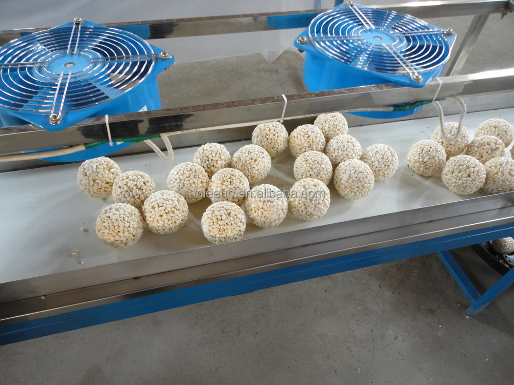 Amaranth Seed Ball Forming Machine - Disc Type Rice Ball Maker