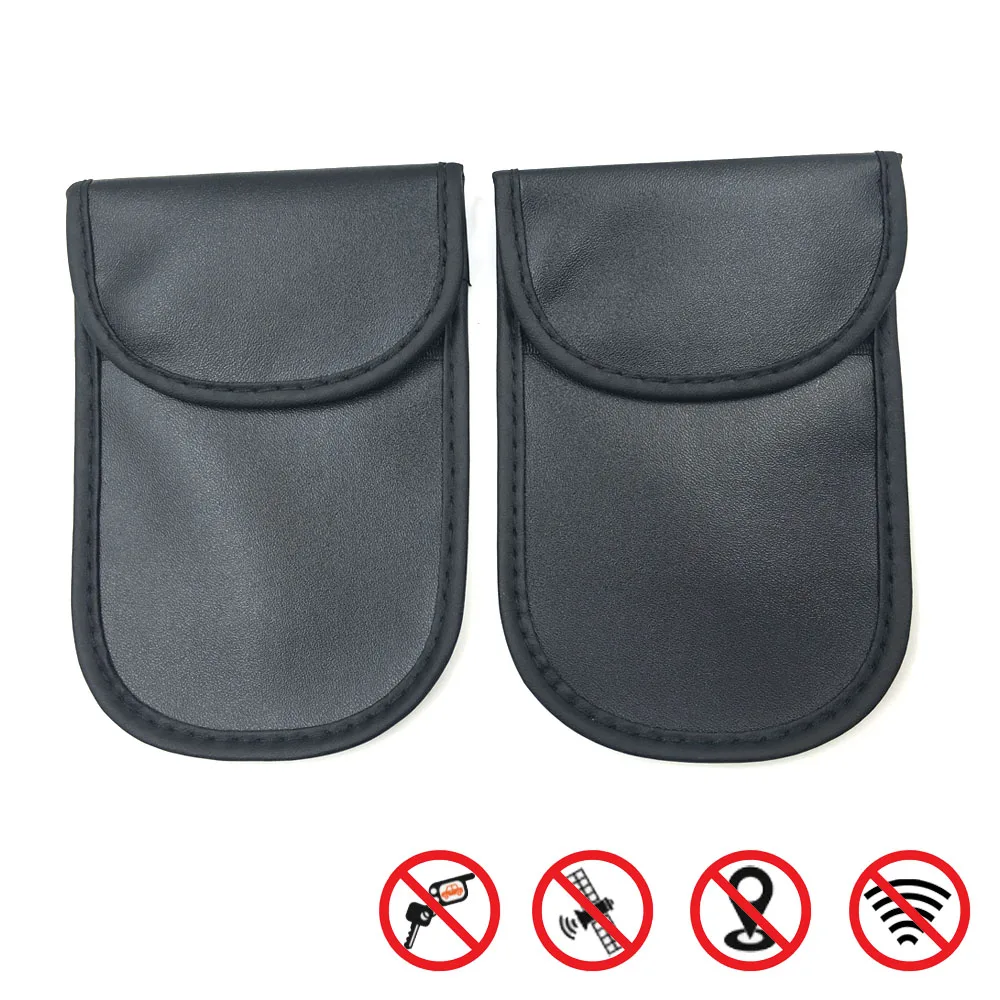 Small Key Fobs Guard Mini Keyless Remote Holder Faraday Pouch Rfid ...