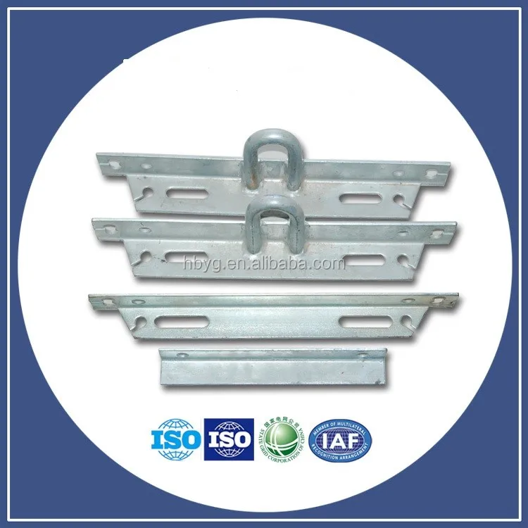 Galvanized Steel Electrical Cross Arm - 11kv/33kv Low Voltage