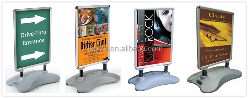 A1/a0 Outdoor Advertising Sign Board Water Base Pavement Sign - Buy ...