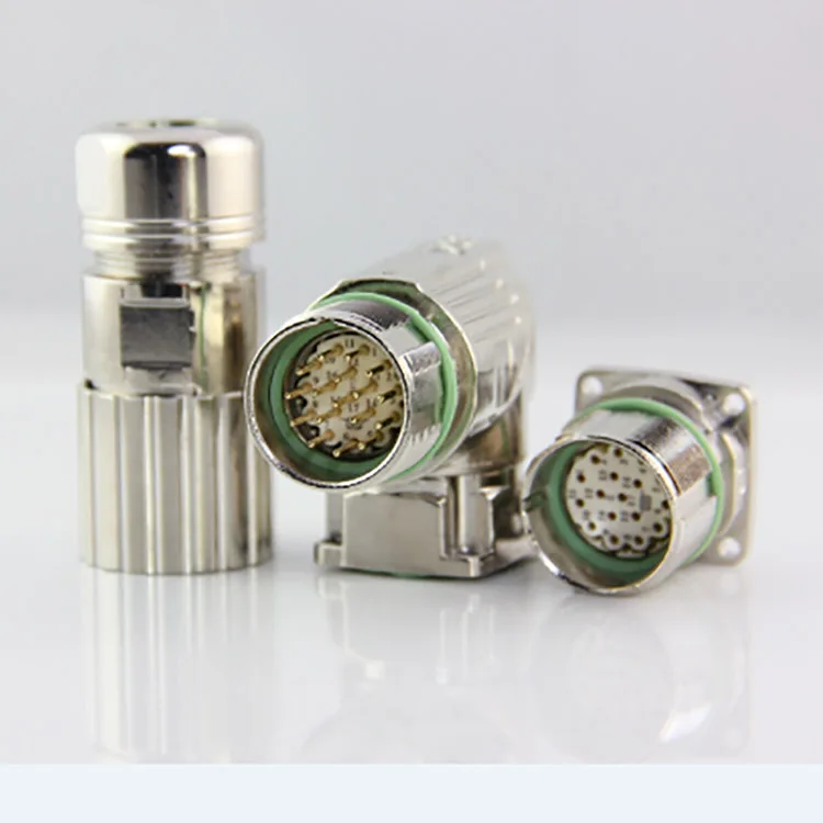 Servo Motor Encoder Connector Male M23 Encoder Connector 6 8 12 17 19 ...