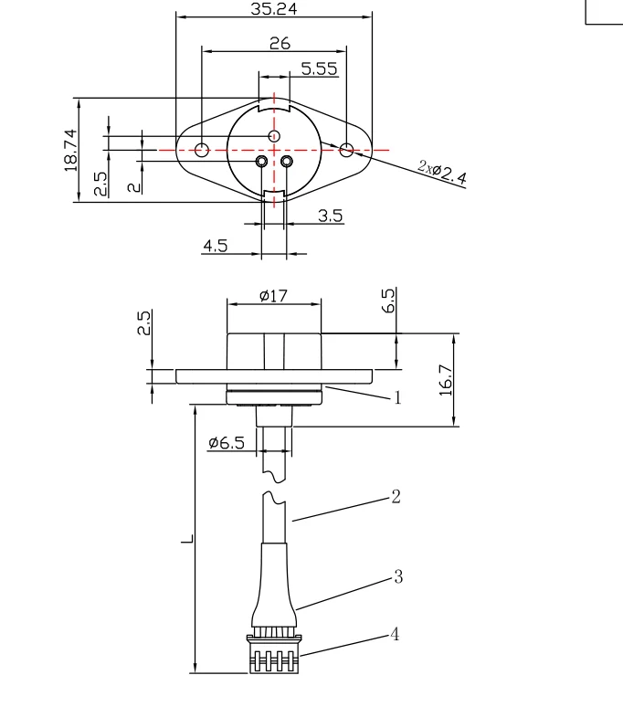 4-20ma Electrodes Level Control Switch Non Contact Water Tank Level ...