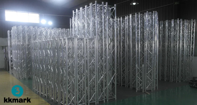 Kkmark Portable Goal Post Lighting Truss Banner - Finish Line Truss