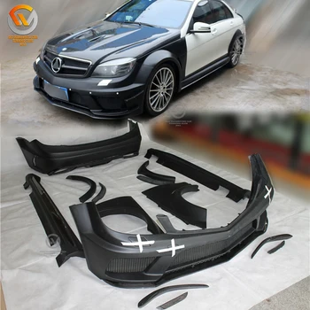 Fit 2012-2014 C Class W204 4dr Sedan Coupe Black Series C63 Amg Style ...