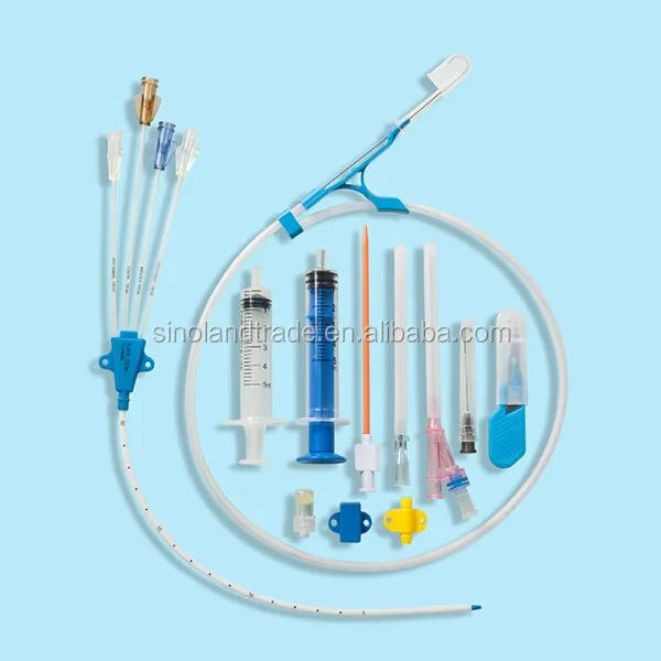 4 Lumen Cvc Catéter Venoso Central - Buy Catéter Cvc De 4 Lúmenes ...
