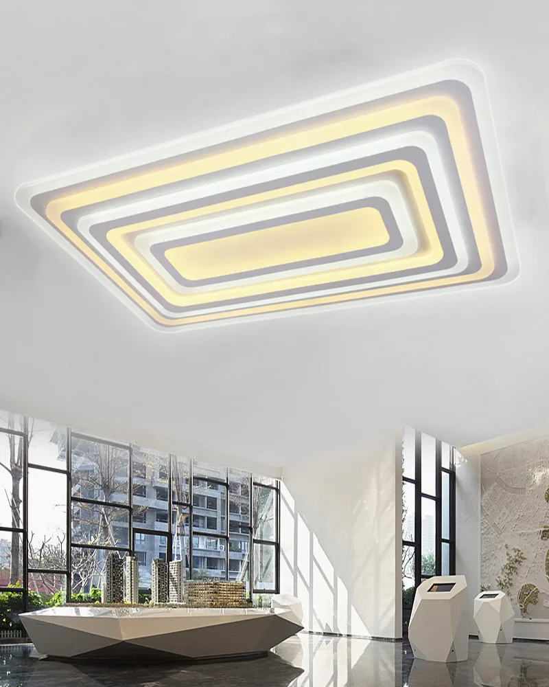 Cheap Modern Decorative Lamp Acrylic Led Ceiling Lamp Bedroom Ceiling ...