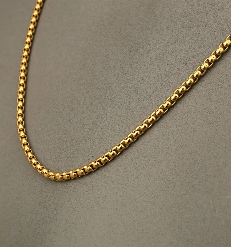 Baru Murni 18K Emas Kalung 20 Gram Emas Kalung Desain Emas Batu Kalung ...