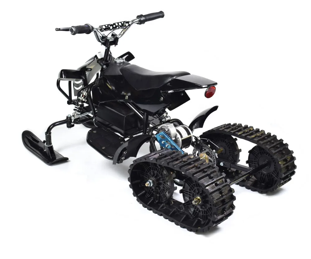 Walmart Kids Snowmobile Two Way Steel Rubber Tracks Snow Bike Ski ...