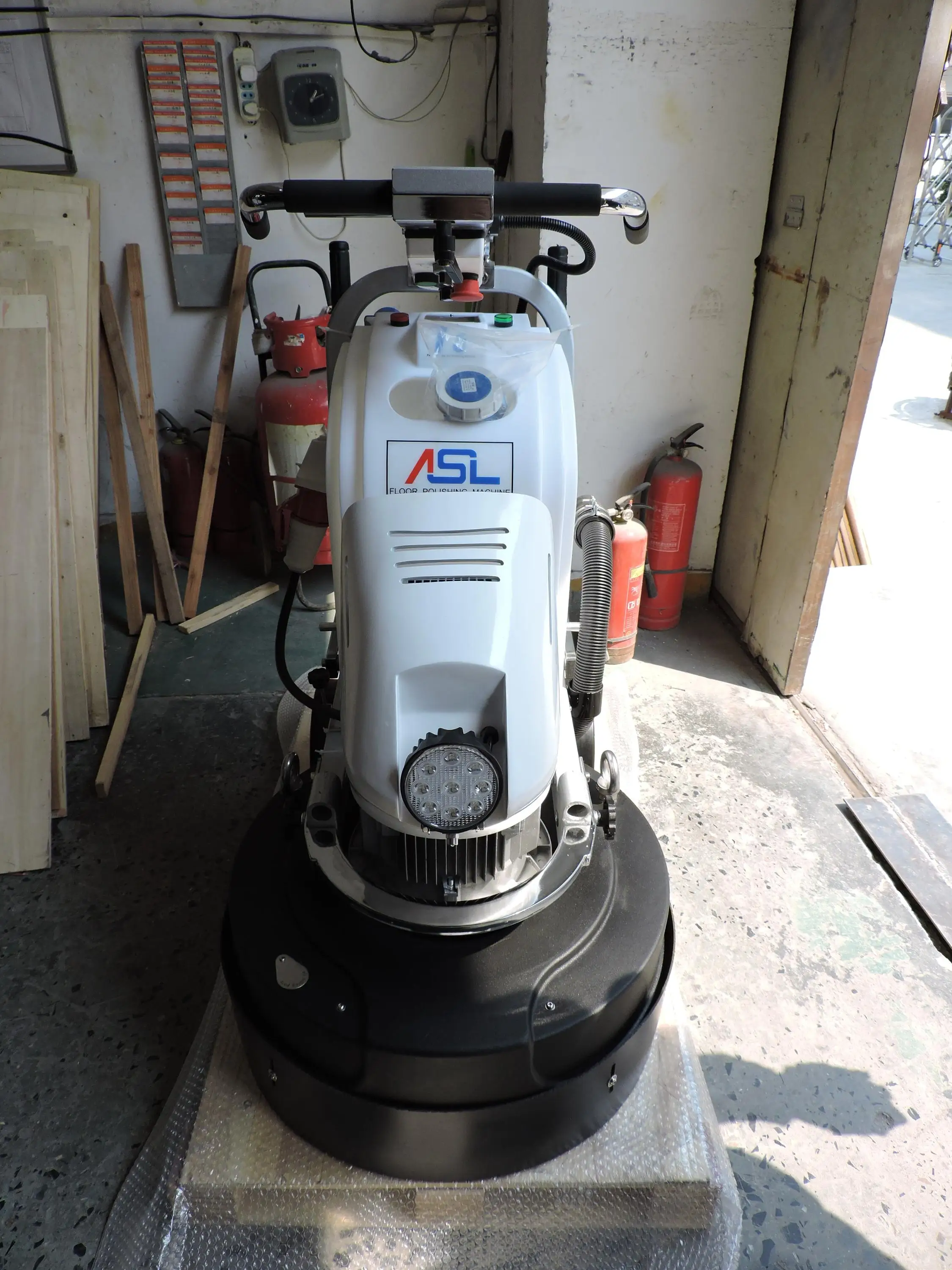 12 Heads Planetary Concrete Floor Grinder &asl650-t8 * Marble Manual ...